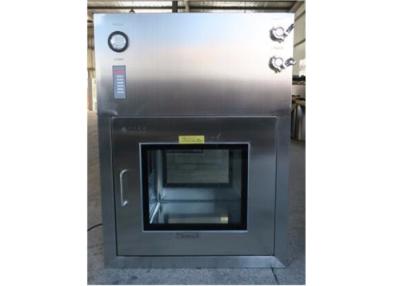 China 0.75KW Cleanroom Pass Through Chambers / Lab Pass Through Window for sale