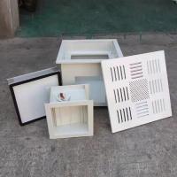 China H13 Ceiling HEPA Filters Module HEPA Box In Terminal For Cleanroom for sale