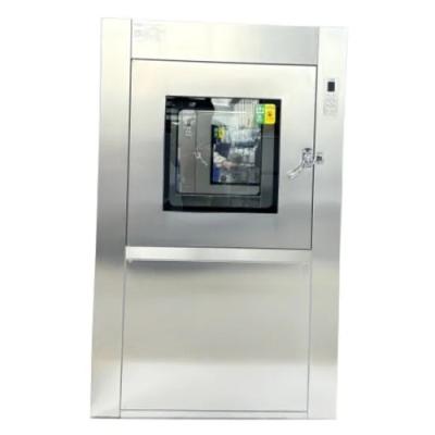 China Customized Size Stainless Steel Air Shower Pass Box for Controlled Environments for sale