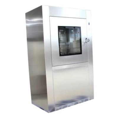 China Customized Size Pass Box With Air Shower And 23-25m/s Air Speed for sale