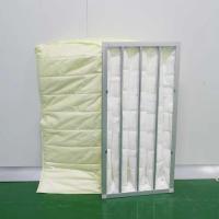 China F5 Filtration Class Pocket Air Filter for Cleanroom Air Purification for sale