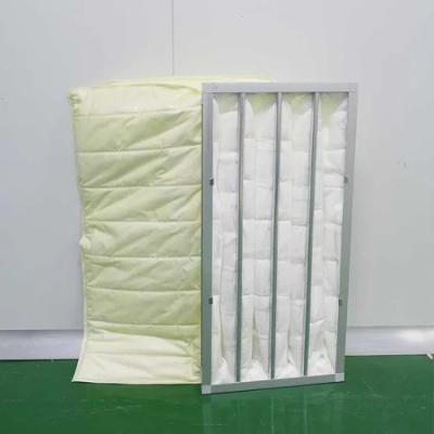 China F5 Filtration Class Pocket Air Filter for Cleanroom Air Purification for sale