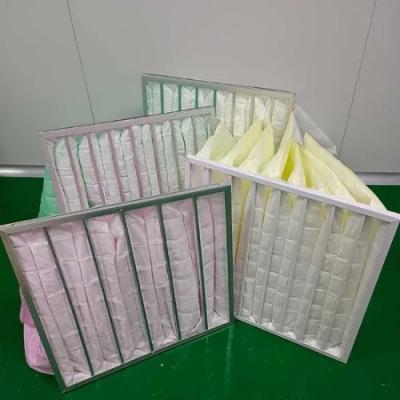 China Pocket Air Filter for Air Purifier Max Temperature 85C High Temperature for sale