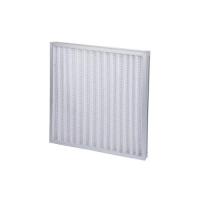 China Smell Rid Rate 95% Pleated Panel Air Filter For And Finally Resistance 150-250 for sale