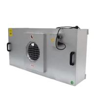 China Clean Class 100 Class Air Flow Resistance 50Pa Clean Room FFU For Cleanroom Renovation for sale