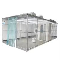 China Aluminum Frame Softwall Clean Room with HEPA/ULPA Filtration for Class 10-10000 Cleanliness for sale