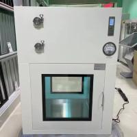 China Stainless Steel Handle Cleanroom Pass Box Maintaining Clean and Safe Production Environmen for sale