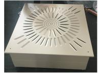 China Ceiling And Wall Laminar Flow Diffuser HEPA Filter Box For Clean Room for sale