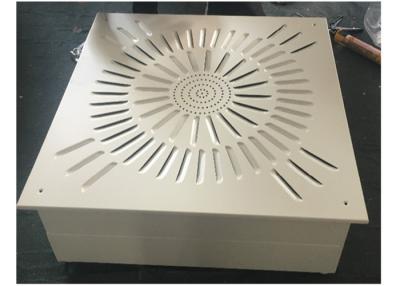 China Ceiling And Wall Laminar Flow Diffuser HEPA Filter Box For Clean Room for sale