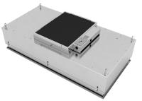 China Food Workshop HEPA Filter Box  With EBM Fan Motorized 1175 X 575 X 350mm for sale