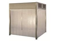 China Customized SS201 Vertical Air Flow Softwall Clean Room For Food Factory for sale