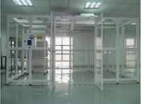 China Modular Cleanroom System with Integrated LED Lighting ISO5 ISO6 ISO7 ISO8 Purification Rank and PVC Floor Material for sale