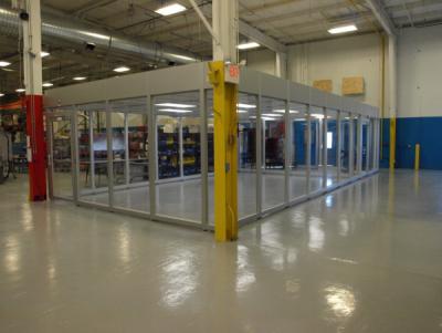 China ISO Class 5 to ISO Class 8 Modular Cleanroom with Noise ≤65dB and Easy to Clean and Maintain for sale