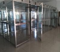 China Customized Dust Free Clean Room with Powder Coated Steel Frame and Less Than 65 DB Noise Level for sale