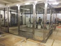 China Modular Cleanroom System with HEPA Filter Customized Size and PVC Anti-static Floor for sale