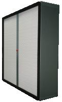 China Hot Melt Glue Mini-Pleats Glass Fibre Media HEPA Air Filter for Pharmaceutical Industry for sale