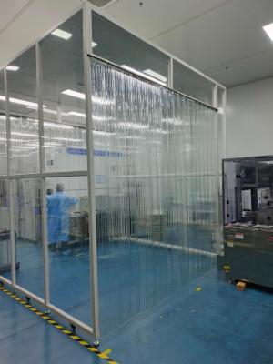 China Quick Assembly And Disassembly Modular Cleanroom with 99.99%@0.3um HEPA Filtration and 300LUX Purification Light for sale