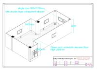 China 5P Temperature And Humidify Control Laminar Flow Booth with H14 HEPA Filter for Quick Assembly And Disassembly Modular Clean Room for sale