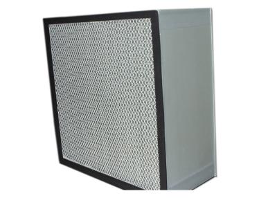 China Aluminium Frame H13 Deep Pleat HEPA Filter Glass Fiber Midea For Industry for sale