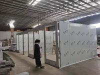 China Glass Magnesium Rock Wool Sandwich Panel 50mm Hardwall Cleanroom Class 1000 ISO5 ISO6 ISO7 Purification Rank Wall Panel Systems for sale