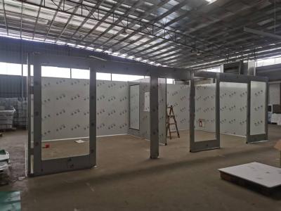 China Modular Cleanroom with HEPA Filter 99.99% at 0.3UM and ISO5/6/7/8 Purification Rank Featuring Integrated LED Lighting for sale