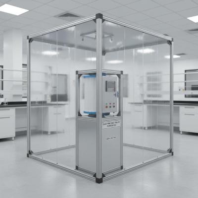 China Modular Cleanroom with HEPA Filter 99.995%@0.3um Efficiency for Dust-free Environment and Modular Installation for sale