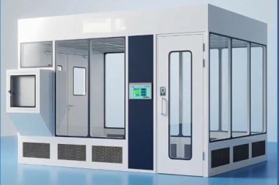 China Modular Clean Room with ISO5/ISO6/ISO7/ISO8 Certification, HEPA Filter And Prefilter, and PVC Anti-static Floor for Aerospace Manufacturing for sale