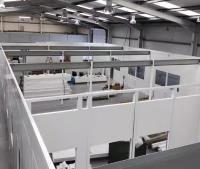 China ISO5 Class 100 Modular Clean Room with HEPA Filter and Glass Magnesium Rock Wool Sandwich Panel for sale