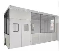 China Modular Cleanroom with ISO5/ISO6/ISO7/ISO8 Purification Rank, HEPA Filter And Prefilter Air Filtration, and Modular Installation for sale