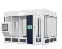 China ISO 5 Class 100 Modular Clean Room with Fire Resisting Door and Double Layer Vacuum Glass Window for sale