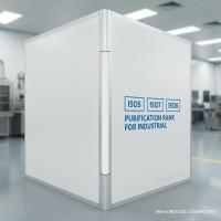 China Modular Cleanroom Laminar Flow Booth with Customized Size HEPA Filter And Prefilter Free Standing Or Wall Mounted for sale