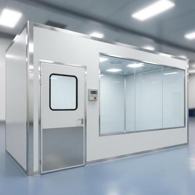 China Modular Cleanroom with HEPA/ULPA Filters 99.995% @ 0.3μm, Fan Filter Unit 1175x1175x350mm, and ISO7 Classification for sale