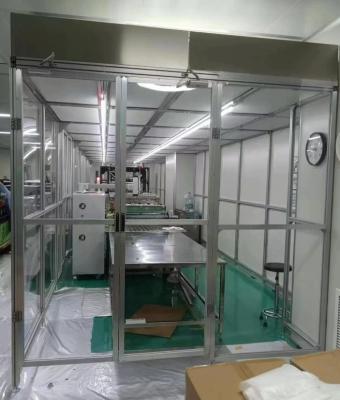 China Manufacturing Plant Modular Cleanroom Offering Lighting More Than 350 Lux Tailored for Precision Manufacturing and Assurance Processes for sale