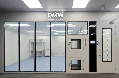 China Modular Cleanroom with Fan Filter Unit 1175x1175x350mm for ISO Class 5 to 8 and High Reusability for sale