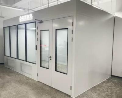 China Modular Cleanroom with HEPA/ULPA Filters, 350 Lux Lighting, and 50mm Thickness for Controlled Environments for sale