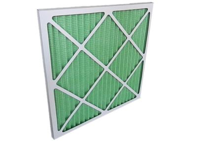 China Low Resistance Pleated Panel Air Conditioner Air Filters HVAC For Primary Filtration for sale
