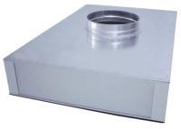 China Disposable Air Duct H14 HEPA Air Filter With Hood , Galvanized Frame 610x610x292mm for sale