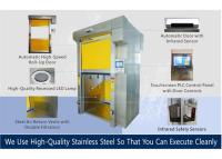 China Large Space Clean Room Shutter Door Air Shower For Cargo / Forklifts for sale