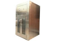 China Pharmaceutical Air Shower Pass Box For Clean Room , Horizontal / Vertical Air Flow for sale
