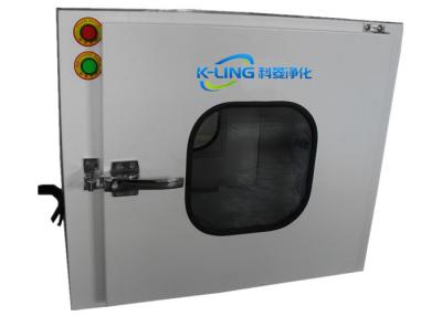 China Biological Engineering Cleanroom Pass Box , Sus304 Stainless Steel With Power Coated for sale