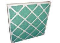 China Electronic Furance Pleated Panel Air Filters Performance With Cardboard Frame G4 for sale