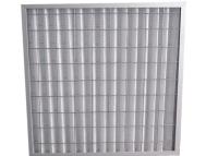 China Indoor Residential Pleated Panel Air Filters For Clean Room , High Dust Capacity for sale