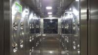 China Intelligent Air Shower Channel In Clean Room , Wind Spreed 25-30m/S for sale