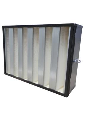 China 4 Pack V Bank Combined HEPA Air Filter With Large Air Volume Easy To Install for sale