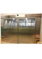 China Automatic Induction Door Goods Air Shower Tunnel Three - Sided Customizable for sale