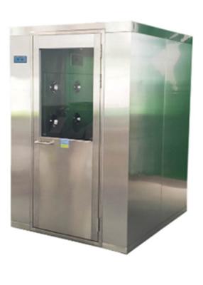 China SUS 304 Cleanroom Air Shower Blowing From Both Sides Size Customized for sale