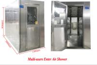 China 201 Stainless Steel Air Shower Automatic Control System For ISO 8 Clean Room for sale