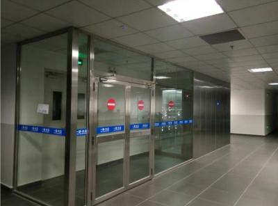 China GMP CLass 10000 Cleanroom Decontamination Air Shower With H13 HEPA Filter for sale