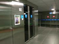 China Auotmiatic Sliding Door Automotive Cleanroom Air Shower With Interlocker System for sale