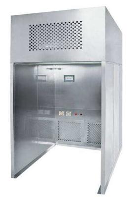 China Class 100 Powder Weighting Downflow Booth With Electrolytic Plate for sale